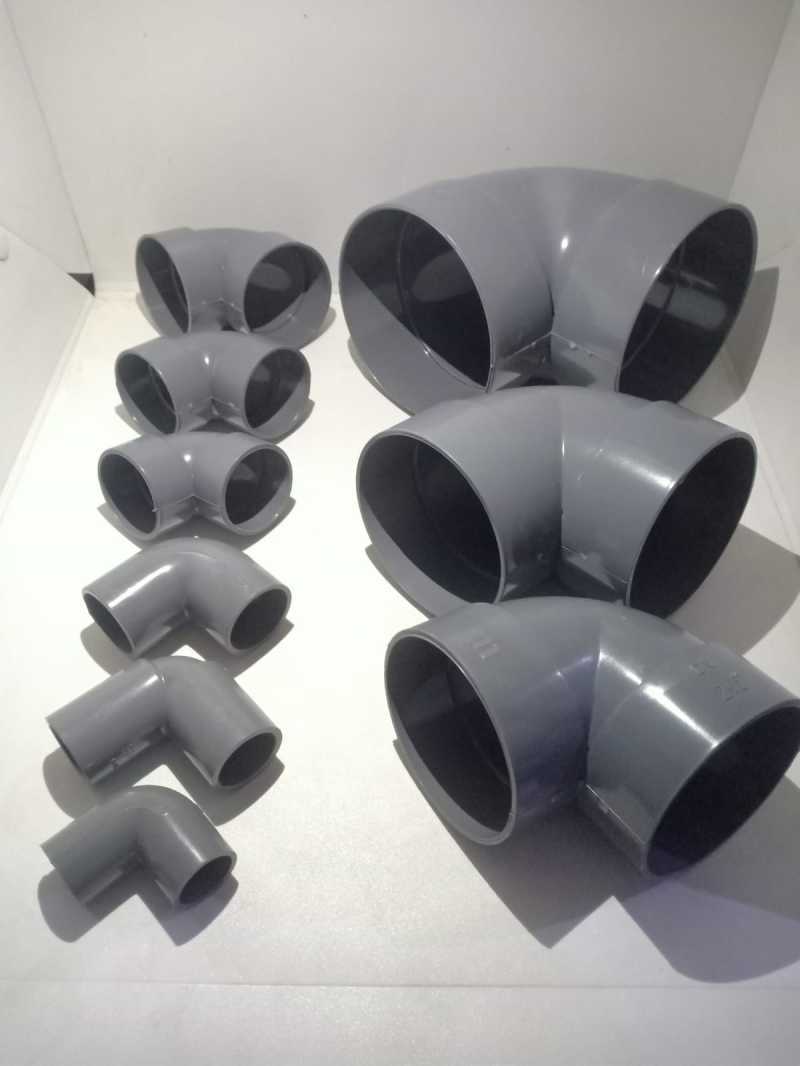 Jual Knie PVC Elbow PVC Knee PVC Elbow L PVC Keni PVC, knee pipa, keni ...