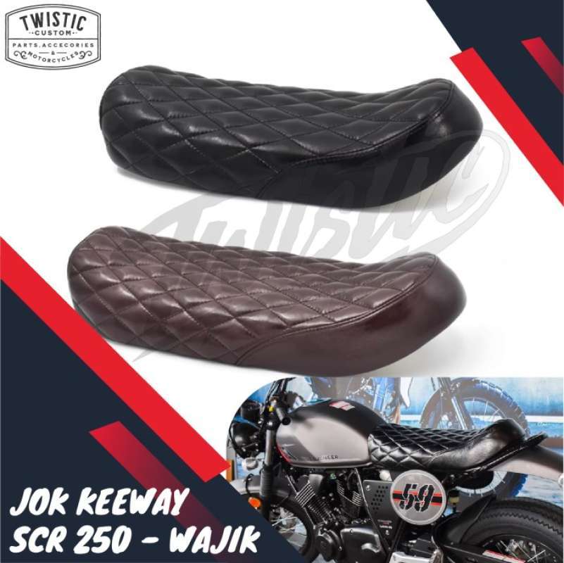 Promo Jok Custom Motor Benelli Keeway Scr 250V 250 V Model Wajik Diskon ...