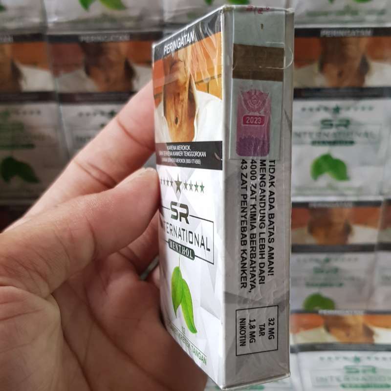 Promo Rokok Sr International Mint - Slop 10 Bungkus 12 Batang Kretek ...