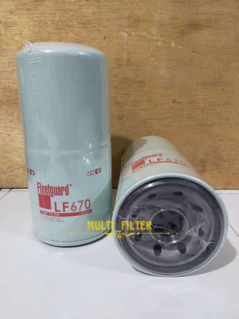 Promo Lube Filter FLEETGUARD / Oil Filter Fleetguard LF670 / LF 670 ...
