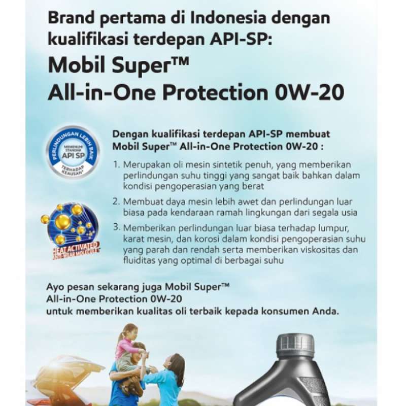 Promo Oli Mobil 0w20 Api Sp Kemasan 1 Liter Diskon 23% Di Seller Zacko ...