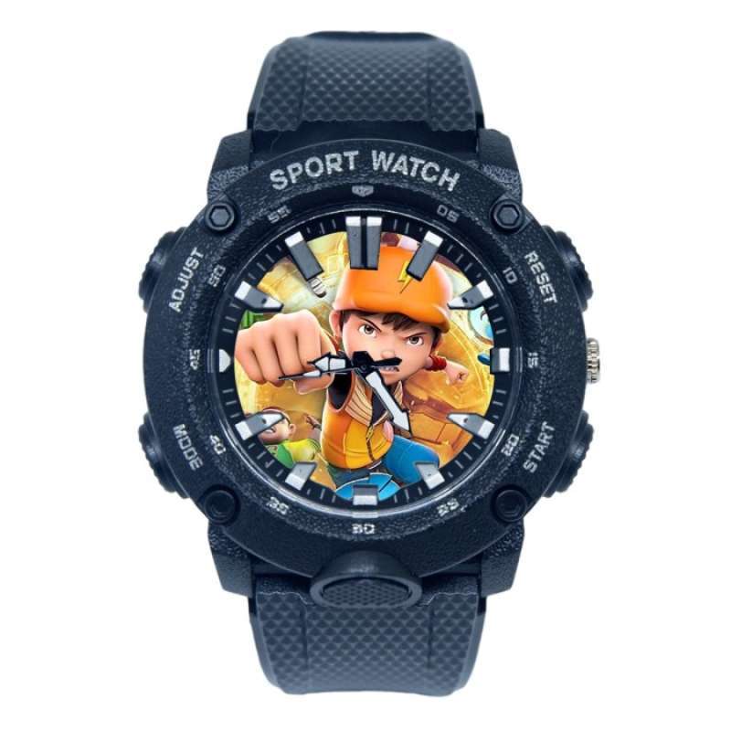 Jual Jam Tangan Anak Boboiboy Karakter Boboiboy Sporty Anti Air Terbaru ...