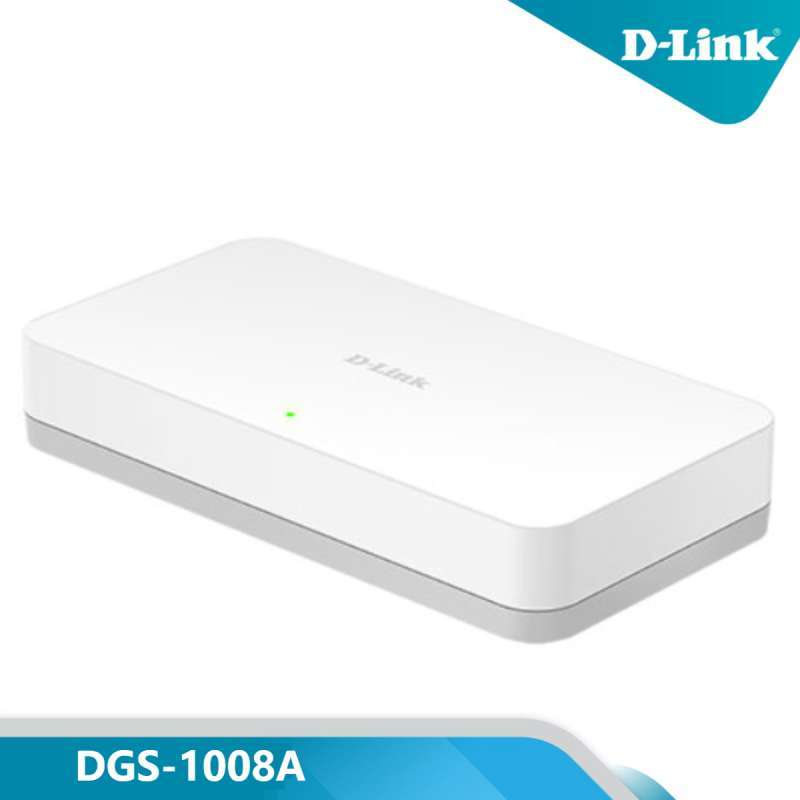 Jual D-Link DGS-1008A 8-port Gigabit Unmanaged Switch LAN Ethernet Hub ...