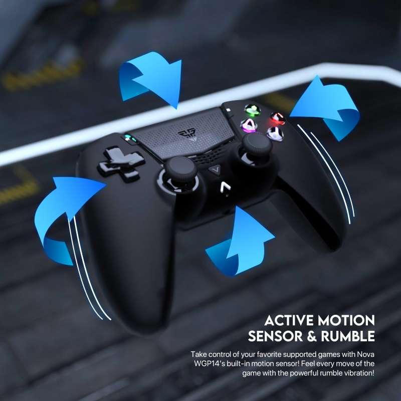 Jual Fantech Wgp14 Hall Effect Nova Dual Connection Gamepad Wireless ...