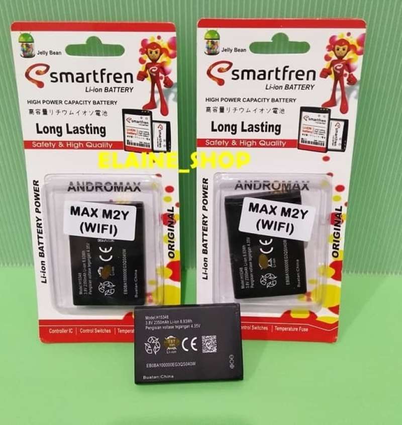 Jual Battery/baterai Smartfren Andromex M2y Modem Wifi Di Seller Retail ...