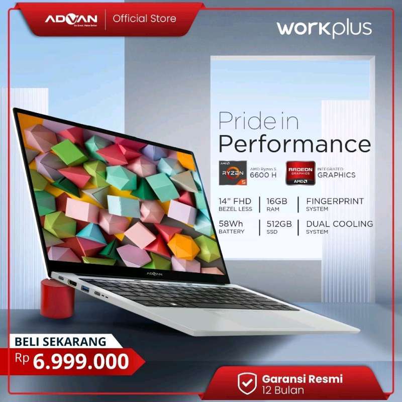 Jual ADVANCE WORKPLUS di Seller Junafa - Aren Jaya, Kota Bekasi | Blibli