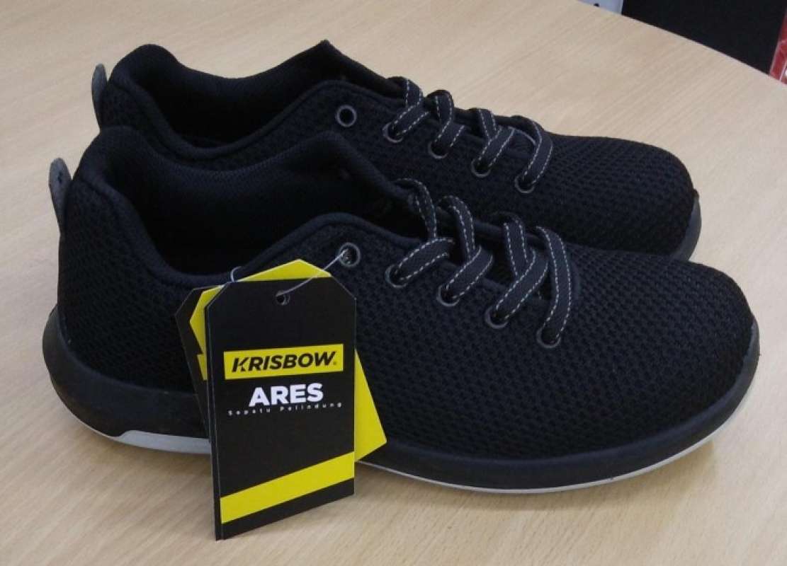 Promo Sepatu Safety Shoes Ares Krisbow 4in Diskon 23% Di Seller Cv ...