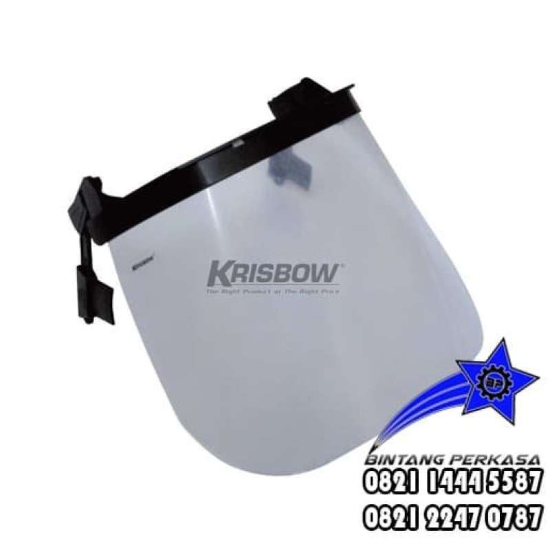 Promo Krisbow Face Shield Clear Attachment For Helmet 1000413 Diskon 23 ...
