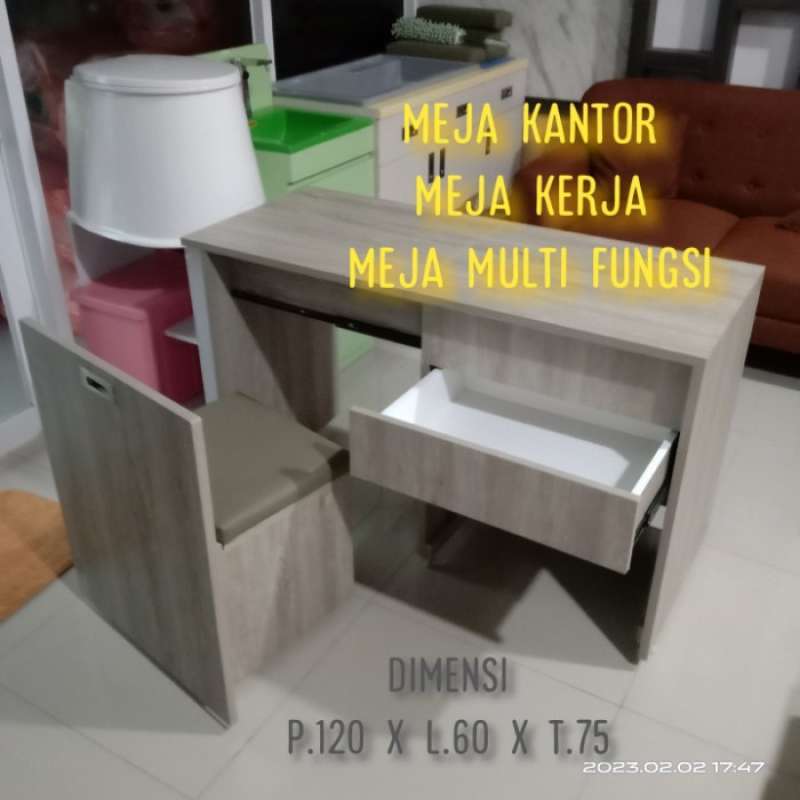 Promo Meja Kantor / Meja Multi Fungsi / Meja Belajar / Meja Lipat /meja ...