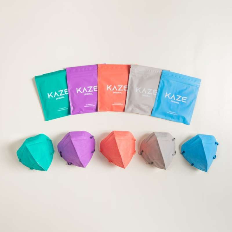 Promo Kaze Mask Aesthetic Kn95 Mini Kf94 1 Box 10 Pcs Diskon 33% Di ...
