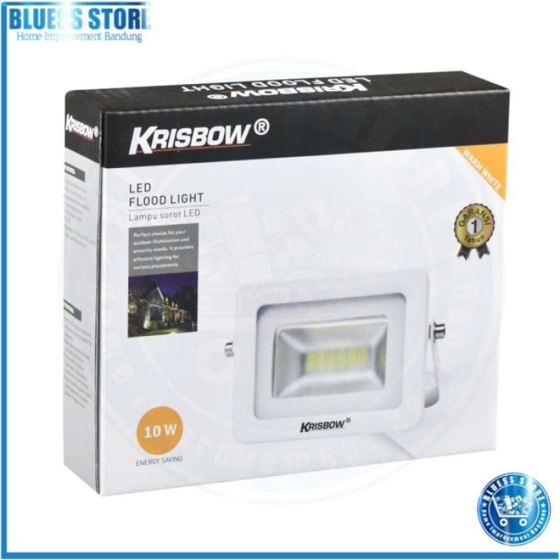 Promo Kris Lampu Sorot Led 10w Smd 3000k Kuning Ip65 Flood Light ...