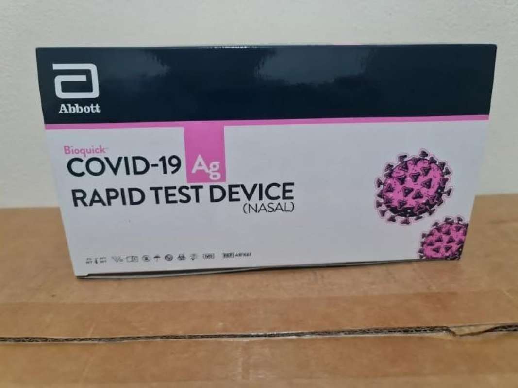 Promo Ready Stok Abbott Antigen Swab Bioquick Nasal Original Diskon 23% ...