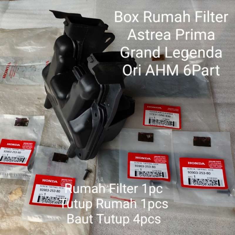 Jual Rumah Box Filter Astrea Prima Grand Legenda 6Part Ori AHM di ...