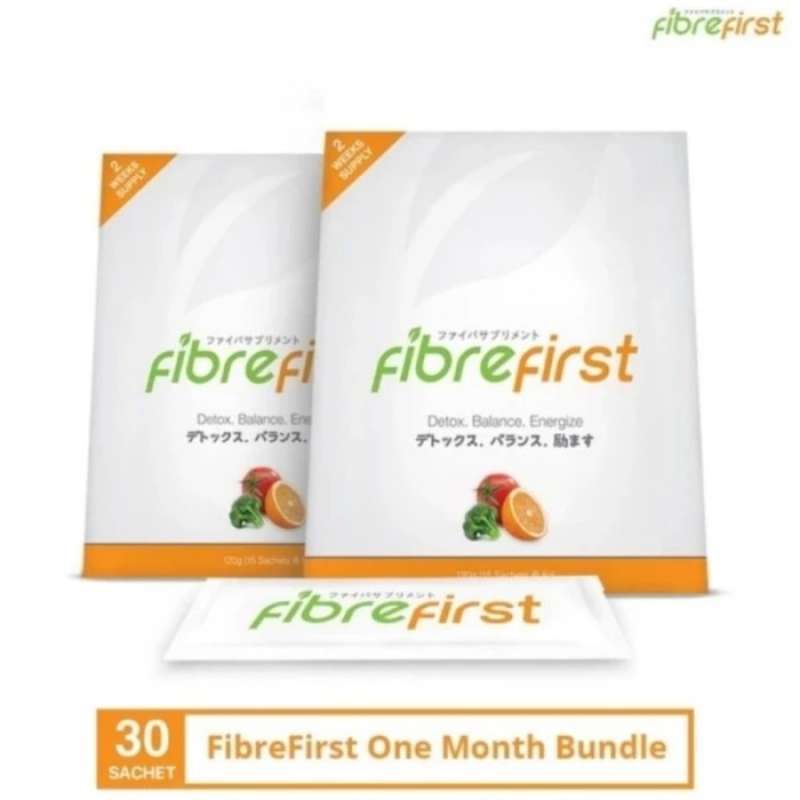 Promo Fiber First Minuman Diet &detox 2box Isi 30 Sachet Diskon 33% Di Seller Lucky_vania - Tugu ...