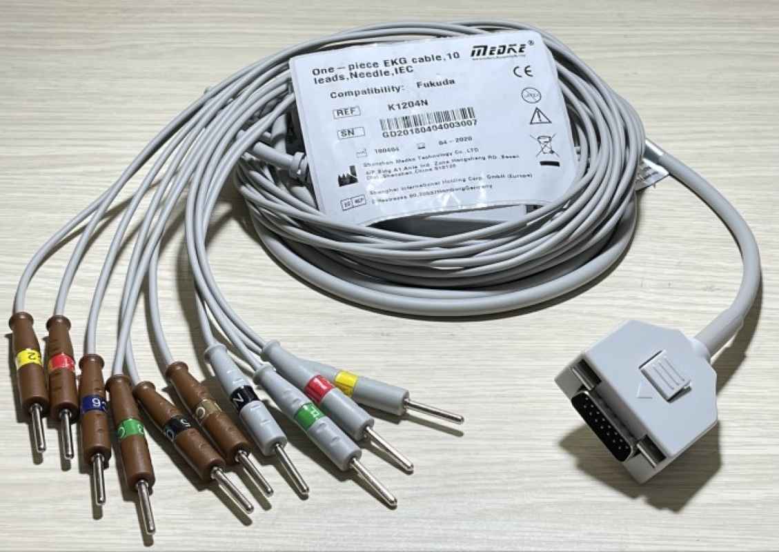 Promo Kabel Ekg/ecg Fukuda Me 10 Lead Needle Diskon 33% Di Seller Lucky ...
