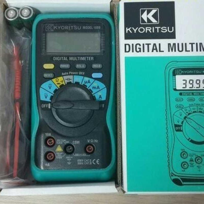 Promo Kyoritsu 1009 Digital Multimeter Multitester Avometer Diskon 23% ...