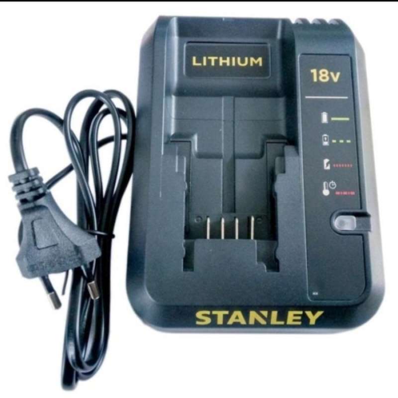 Promo Charger Cas Casan Mesin Bor Cordless Baterai Stanley Sc201 18v Sc 201 Diskon 23% Di Seller ...