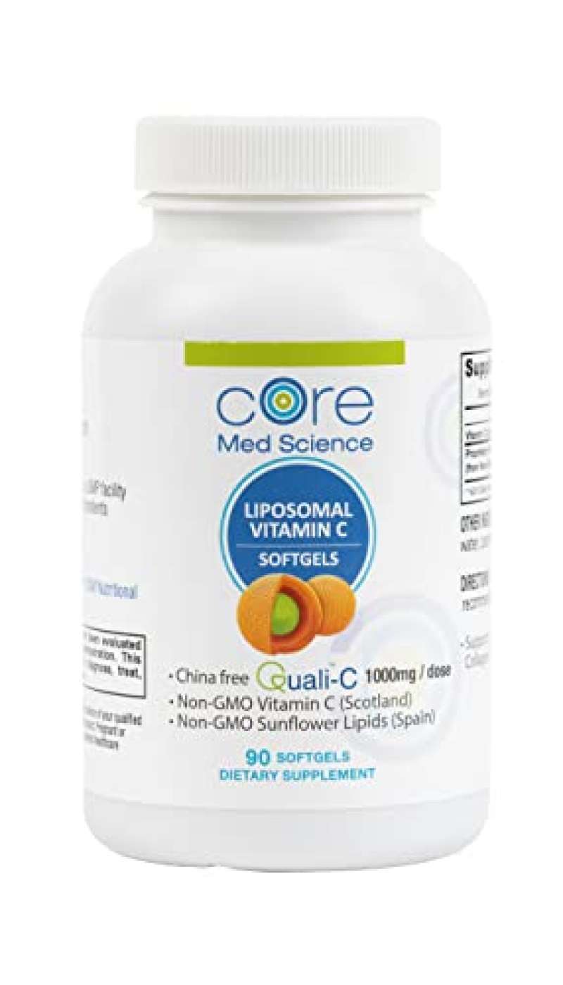 Promo Liposomal Vitamin C by Core Med Science - 1000mg - 90 Softgels ...
