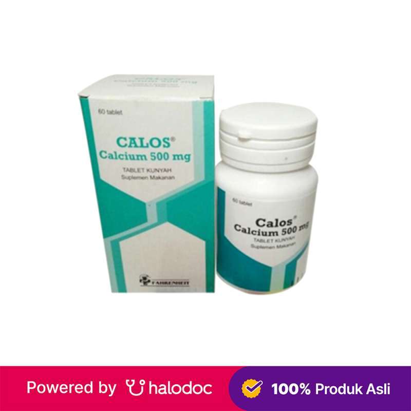 Jual Calitoz/Calos 60 Tablet di Seller Apotek Halomedika Bungur Malang ...