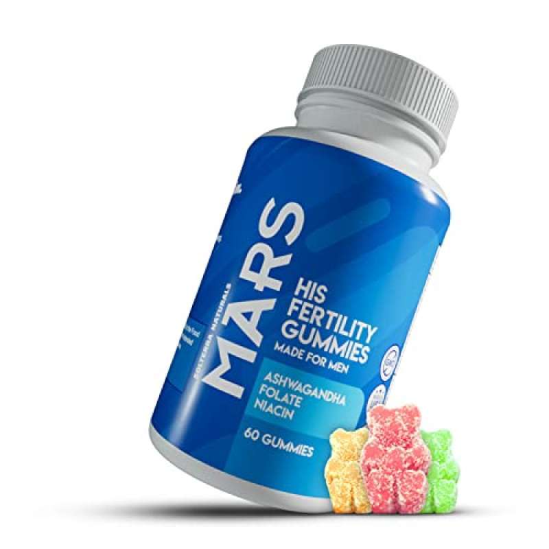Promo Mars Mens Fertility Gummies - Prenatal Vitamin and Fertility Supplement Made for Men ...
