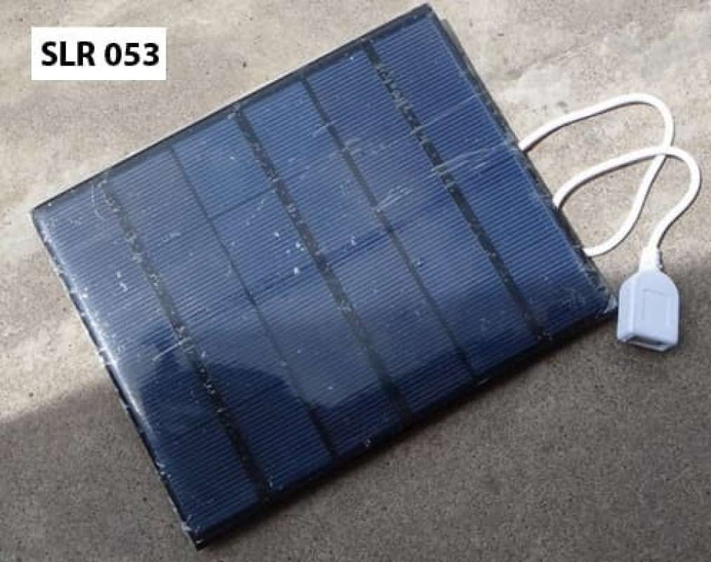 Promo SOLAR PANEL USB 6V 3,5WP 3,5 W WATT PEAK 6 V VOLT 18650 SURYA CELL DIY - Diskon 50% di ...