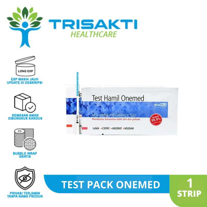 Promo Alat Tes Kehamilan OneMed Test Pack Cek Hamil Testpack One Med ...