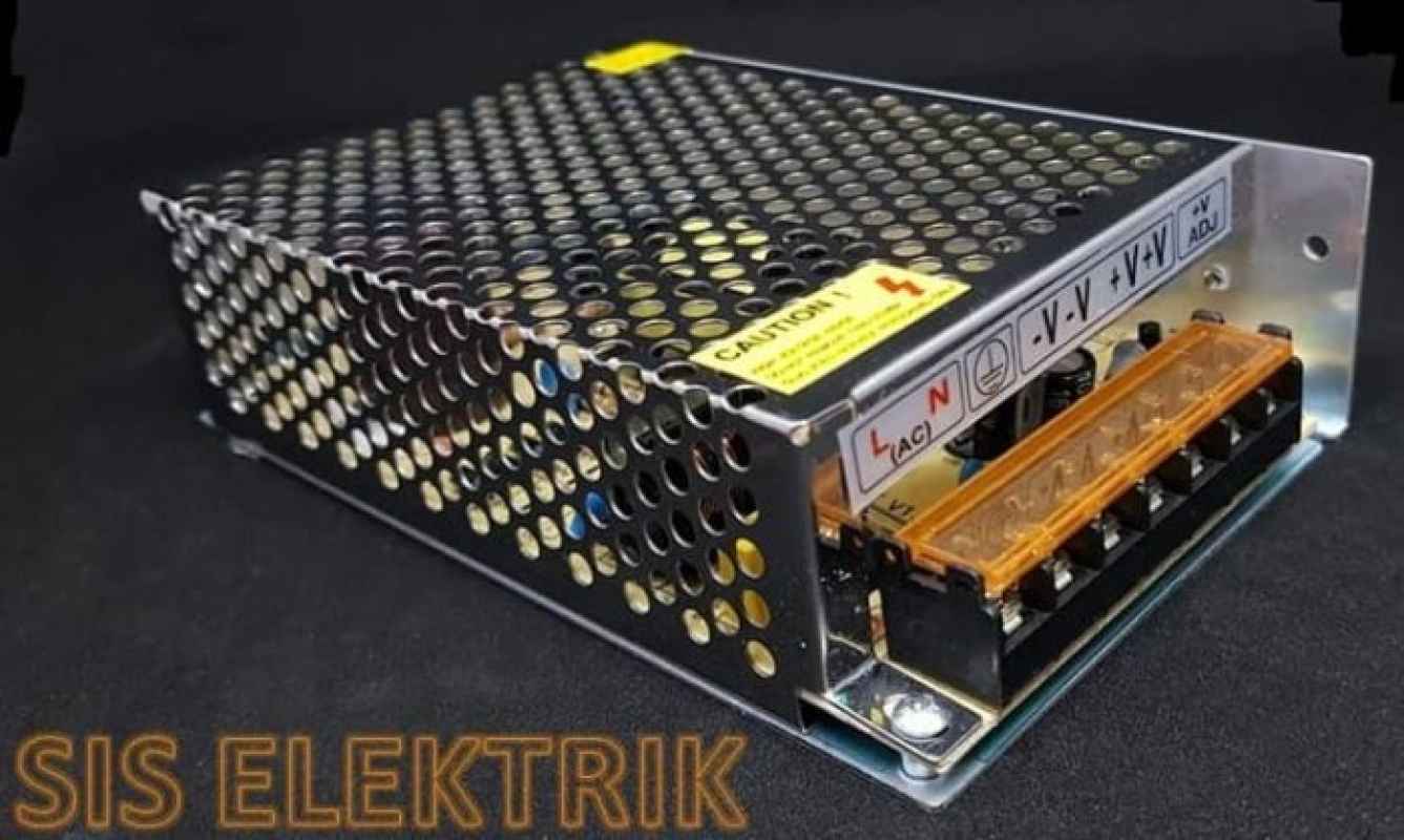 Promo Power Supply Switching LED CCTV 12V 10A 12 Volt 10 Ampere Diskon ...