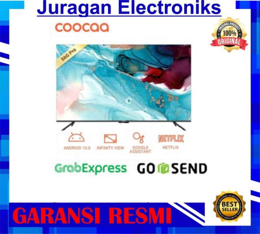Jual Coocaa Led Tv 50 Inch 50s6g Pro Smart Tv Android 10 Uhd 4k 50 Digital Di Seller Farwa Store ...