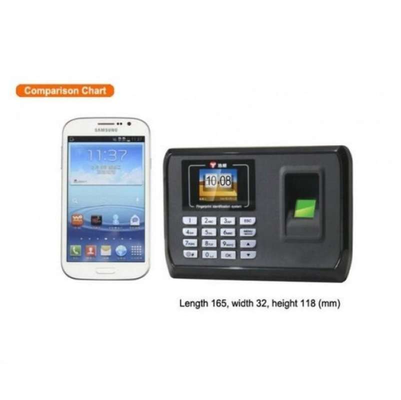 Promo Mesin Absen Fingerprint Sidik Jari Time Attendance Recorder ...