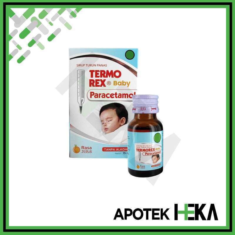 Jual Termorex Baby Botol 15 Ml - Paracetamol Turun Panas Bayi Di Seller ...