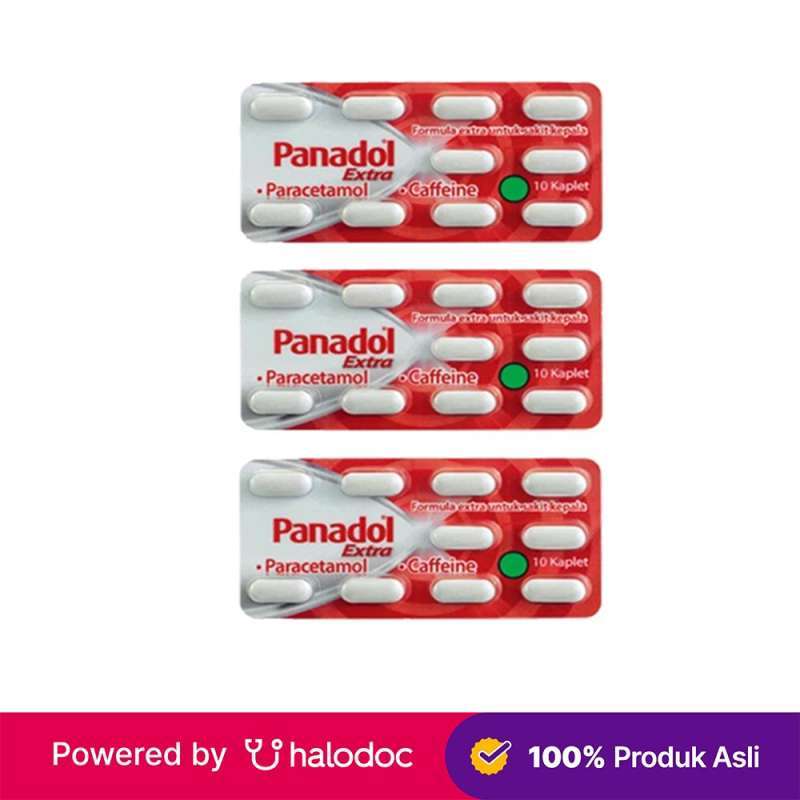 Jual Panadol Extra 3 Strip (10 Kaplet/Strip) - Hemat Borongan di Seller ...