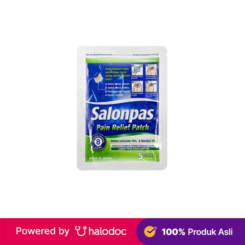 Jual Salonpas Pain Relief Patch 5 Lembar Di Seller Apotek Sari Husada ...