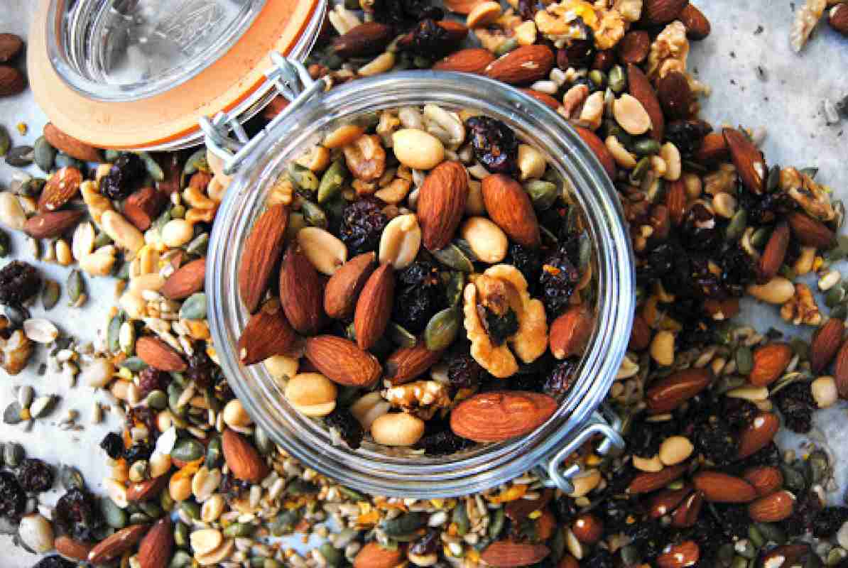Jual Trail Mix Original 500 Gram Dried Fruit Seed Nut Roasted Snack ...