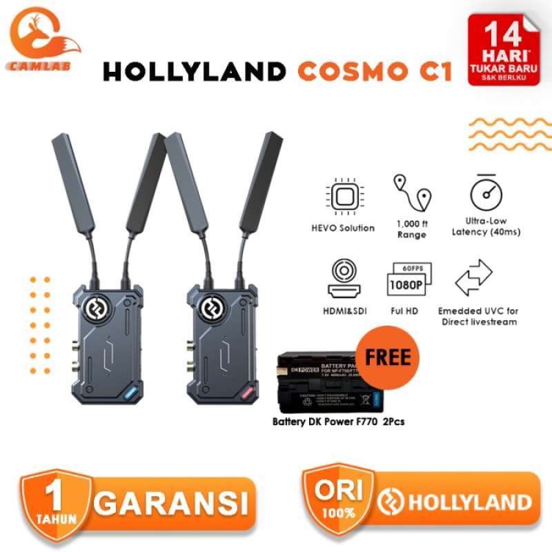 Jual Hollyland Cosmo C1 Sdi/hdmi Wireless Video Transmission System Di Seller Farwa Store - Tugu ...