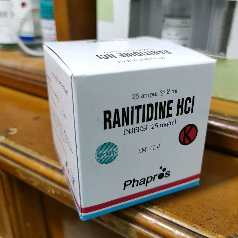 Promo Ranitidine Hcl 25mg/ml Diskon 27% Di Seller Krisna_farma - Pal ...
