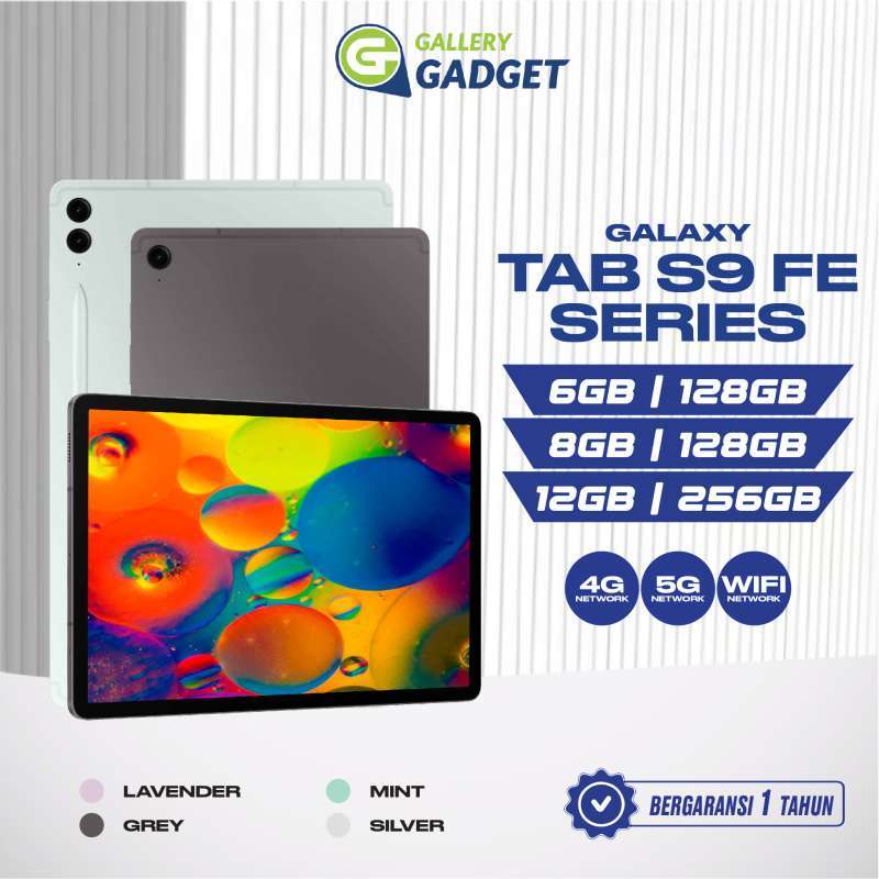 Jual Samsung Galaxy Tab S9 FE Plus FE+ 5G Wifi RAM 6GB 8GB 12GB ROM ...