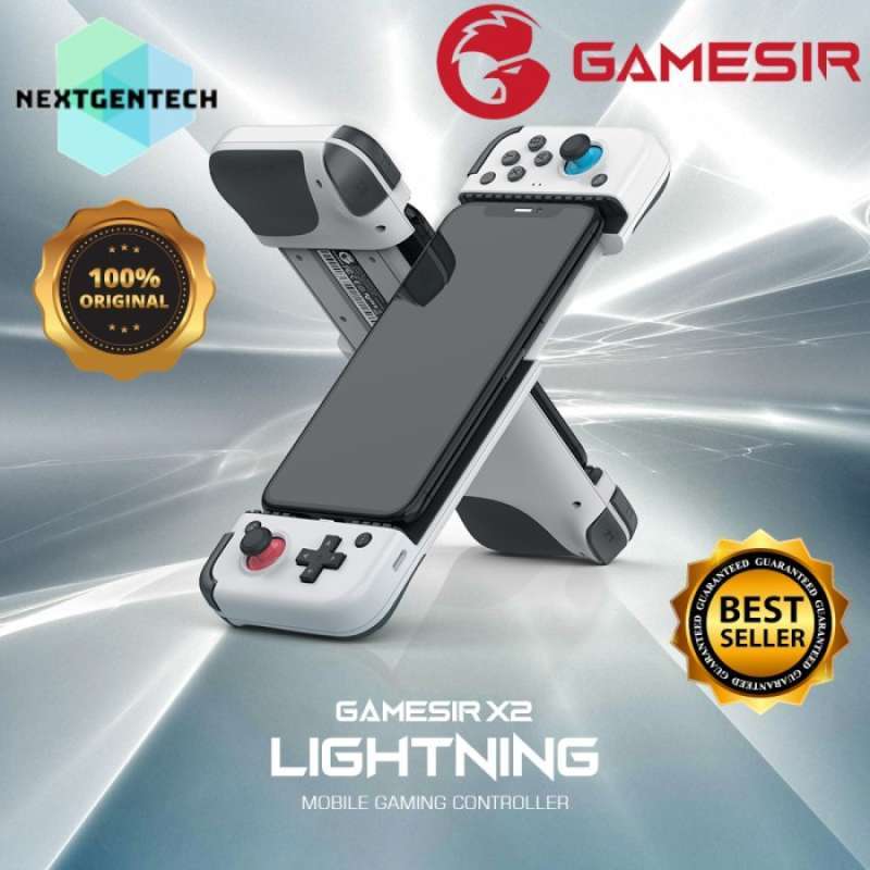 Promo GAMESIR X2 LIGHTNING GAMING CONTROLLER MOBILE GAMEPAD IOS IPADOS ...