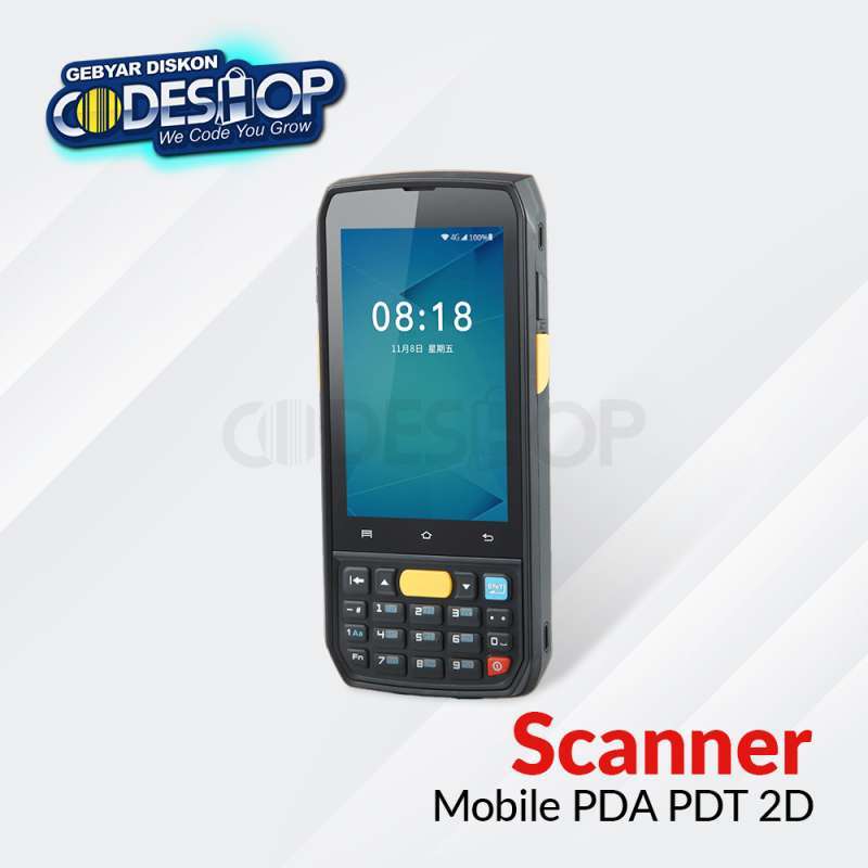 Jual iData 70 Mobile Barcode Scanner PDT PDA Android 2D Touchscreen 4G ...