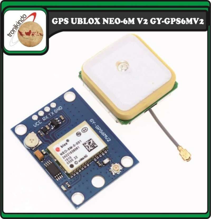Jual Gps Module Ublox Neo-6m V2 Gy-gps6mv2 Di Seller Pakdiduk - Tugu ...