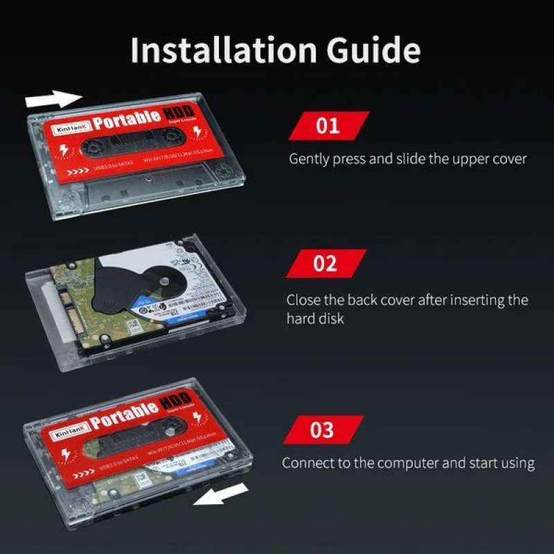 Jual Kinhank 2tb Portable Hdd Batocera Built-in Retro Game Console ...