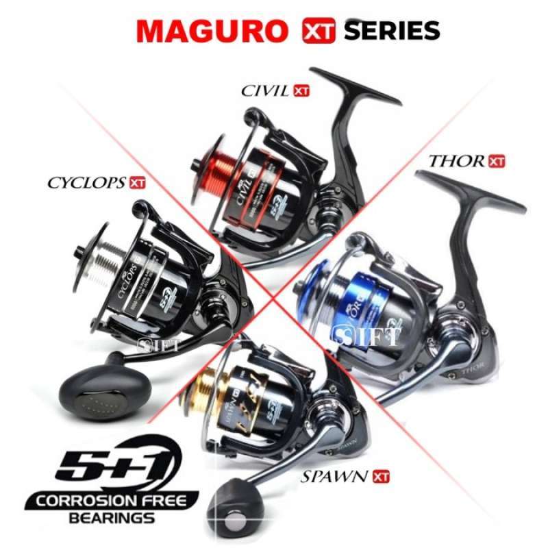 Promo Reel Maguro XT 5+1BB Series|Cyclops XT|Civil XT|Spawn XT|Thor XT - Thor XT 1000 TERJAMIN ...