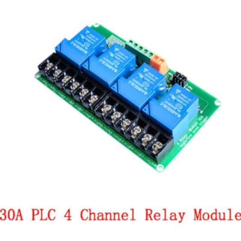 Promo 4 Channel High Power Relay Module 30A High Low Trigger ...