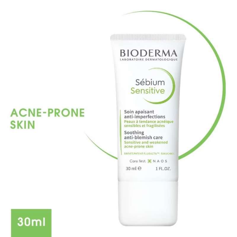 Jual Bioderma Sebium Sensitive Soothing & Hydrating Acne Moisturiser to ...