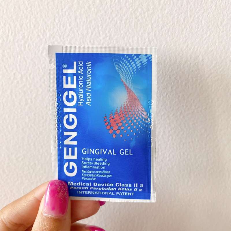 Jual Original Gengigel Sachet 1ml Gingiva Gel Obat Sariawan Di Seller ...