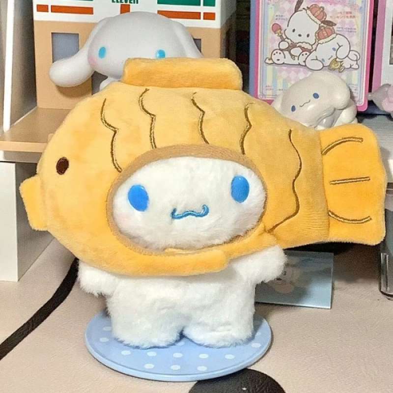 Jual Boneka Cinnamoroll Lucu Plushie Taiyaki Cinnamoroll Boneka Kartun ...