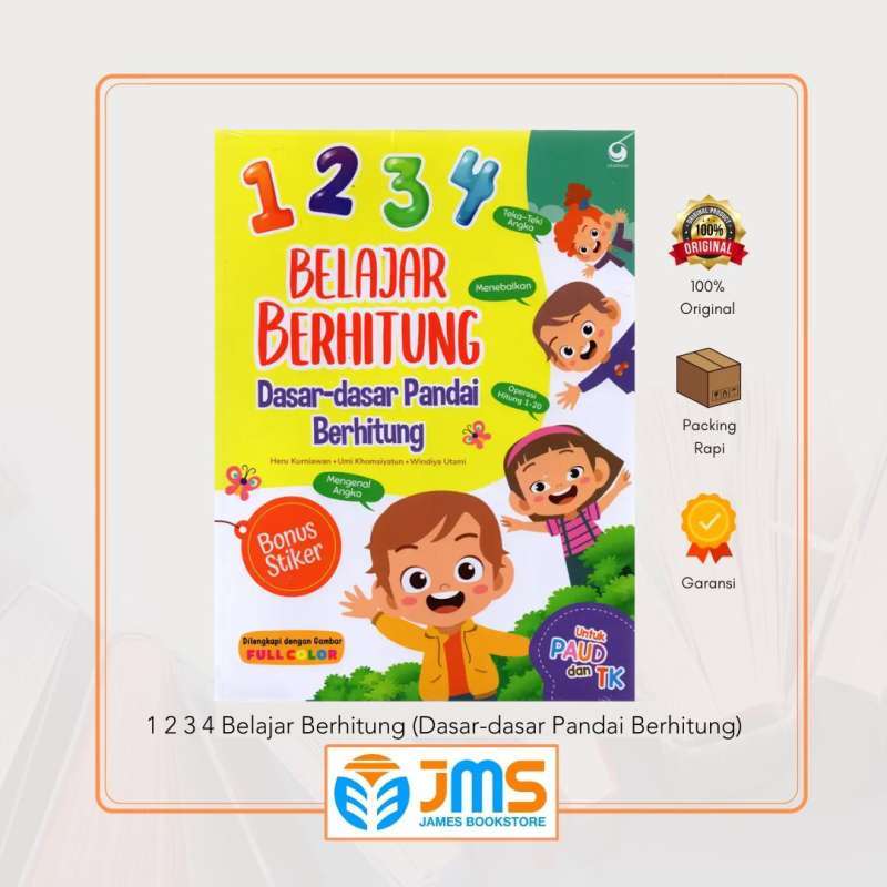 Jual Buku Aktivitas Anak 1234 Belajar Berhitung (Dasar-dasar Pandai ... Jual Buku Aktivitas Anak 1234 Belajar Berhitung (Dasar-dasar Pandai ...