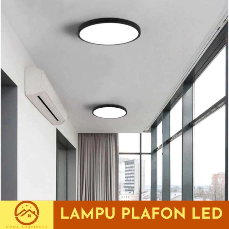 Promo Lampu Plafon Atap Rumah LED Minimalis Modern Dimmable Remot ...
