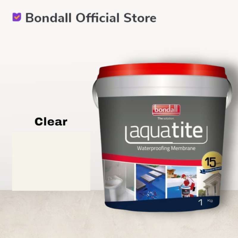 Promo Bondall Aquatite Waterproofing Membrane 1 Kg - Clear Diskon 23% ...
