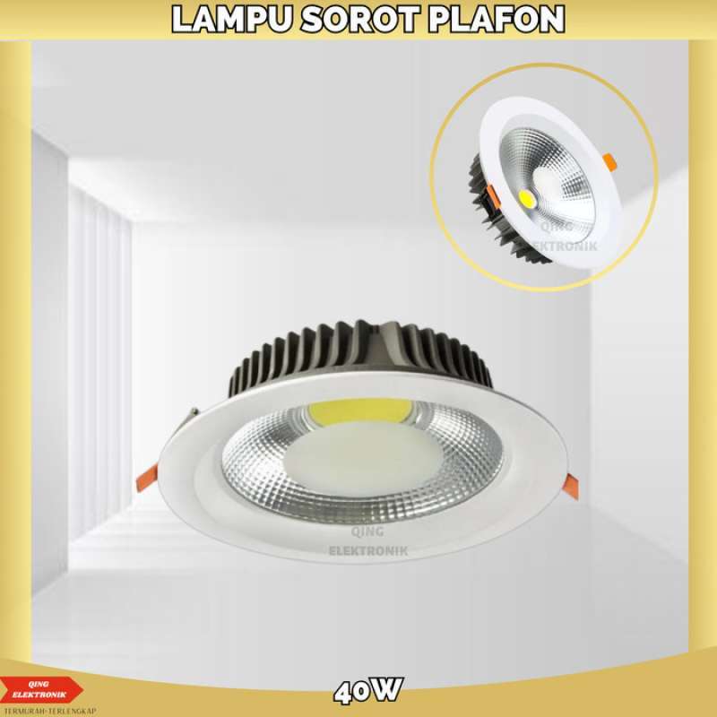 Promo Led Lampu Cob Spotlight Lampu Sorot Led Ceiling Cob Plafon Spot Light Diskon Di Seller