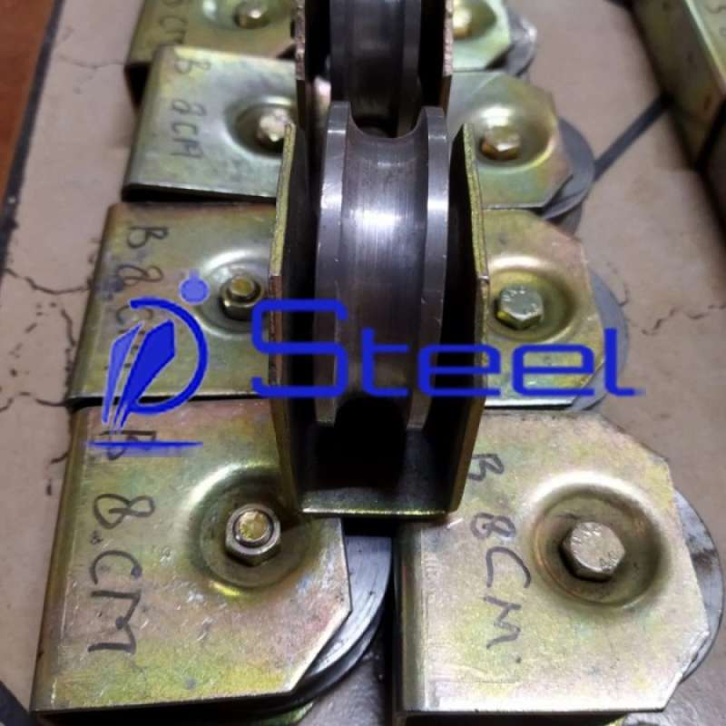 Promo Roda Pagar 3 | Roga Besi Pagar 3 inch ( 8 cm ) untuk Rel Behel ...